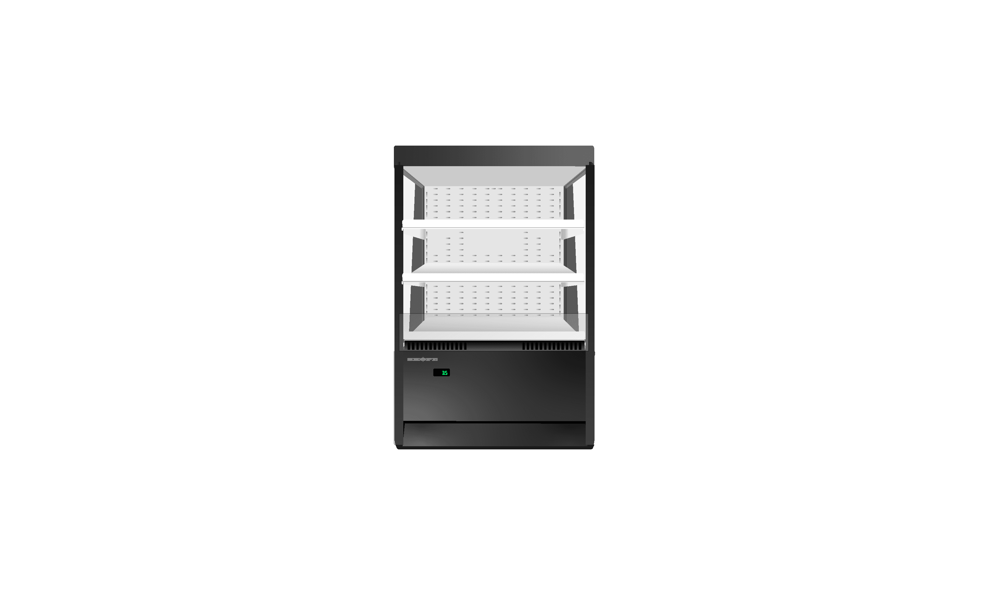 SKOPE OD400N Open Deck Fridge – Efendi Catering Equipment